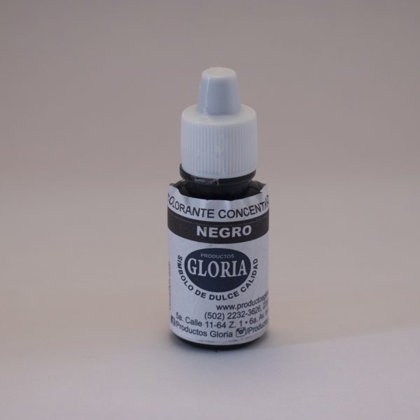 COLORANTE CONCENTRADO NEGRO 17cc – Productos Gloria