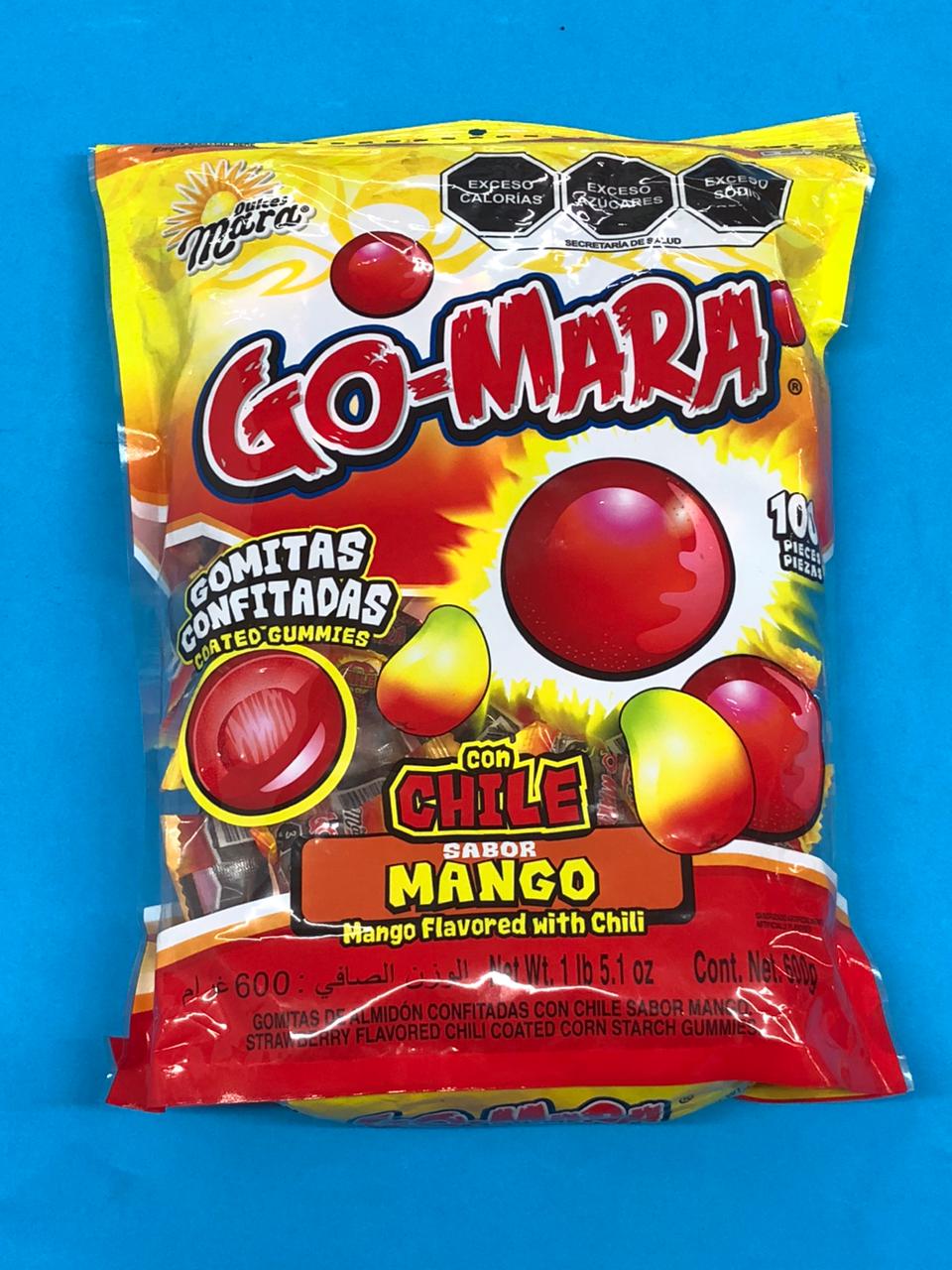 Gomitas confitadas mango chile 100u – Productos Gloria