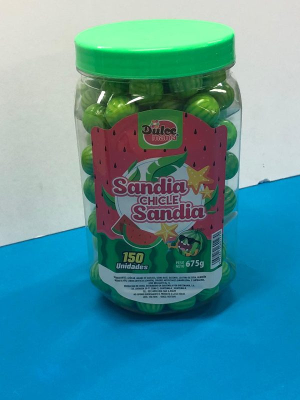Chicles Sandía 150u – Productos Gloria