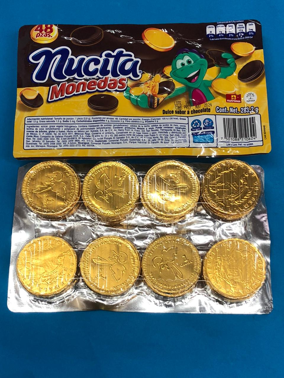 Chocolates Monedas Doradas 48u – Productos Gloria