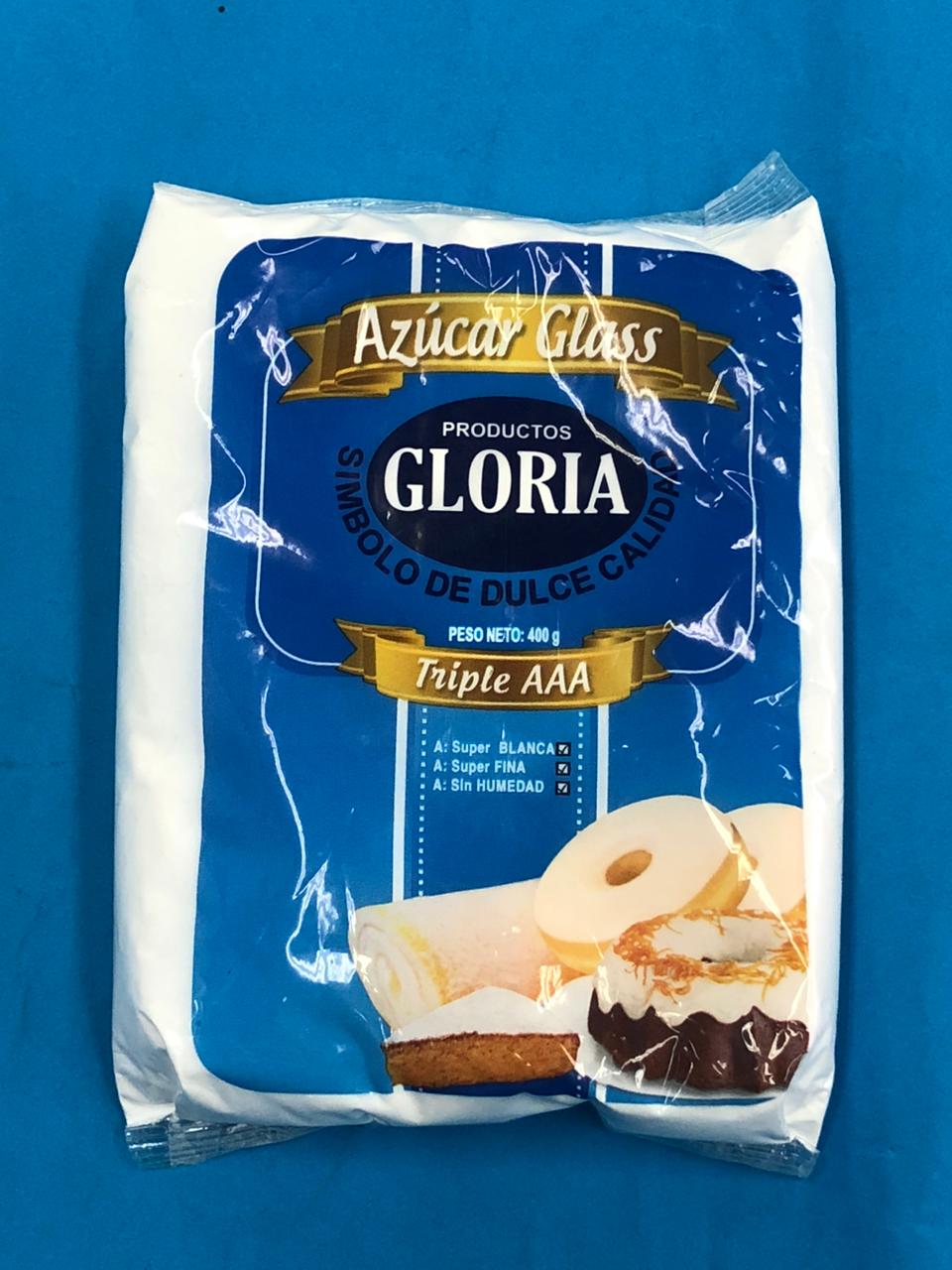 Azúcar Glass Triple AAA 400g – Productos Gloria