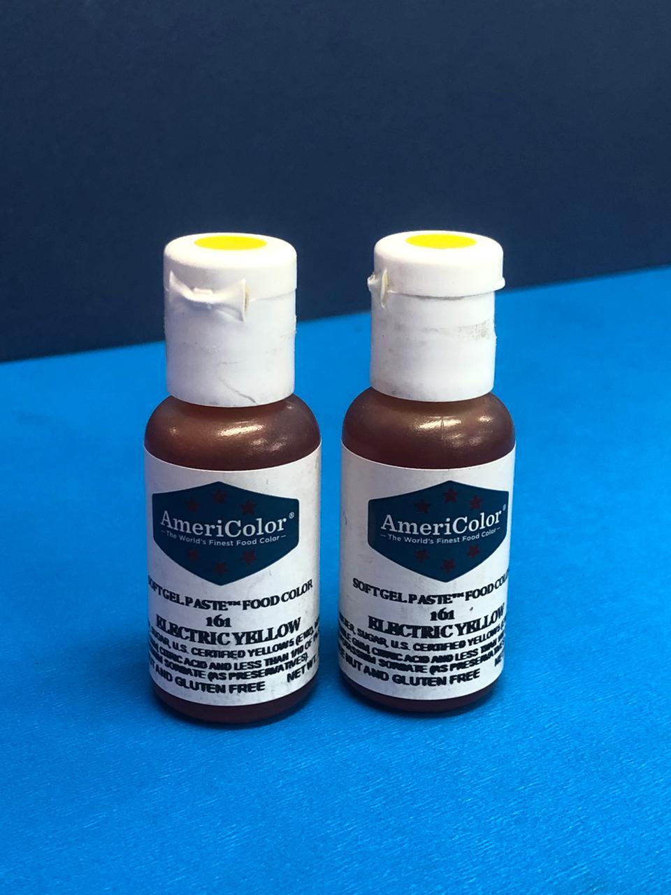 Colorante americolor amarillo electrónico 0.75oz – Productos Gloria